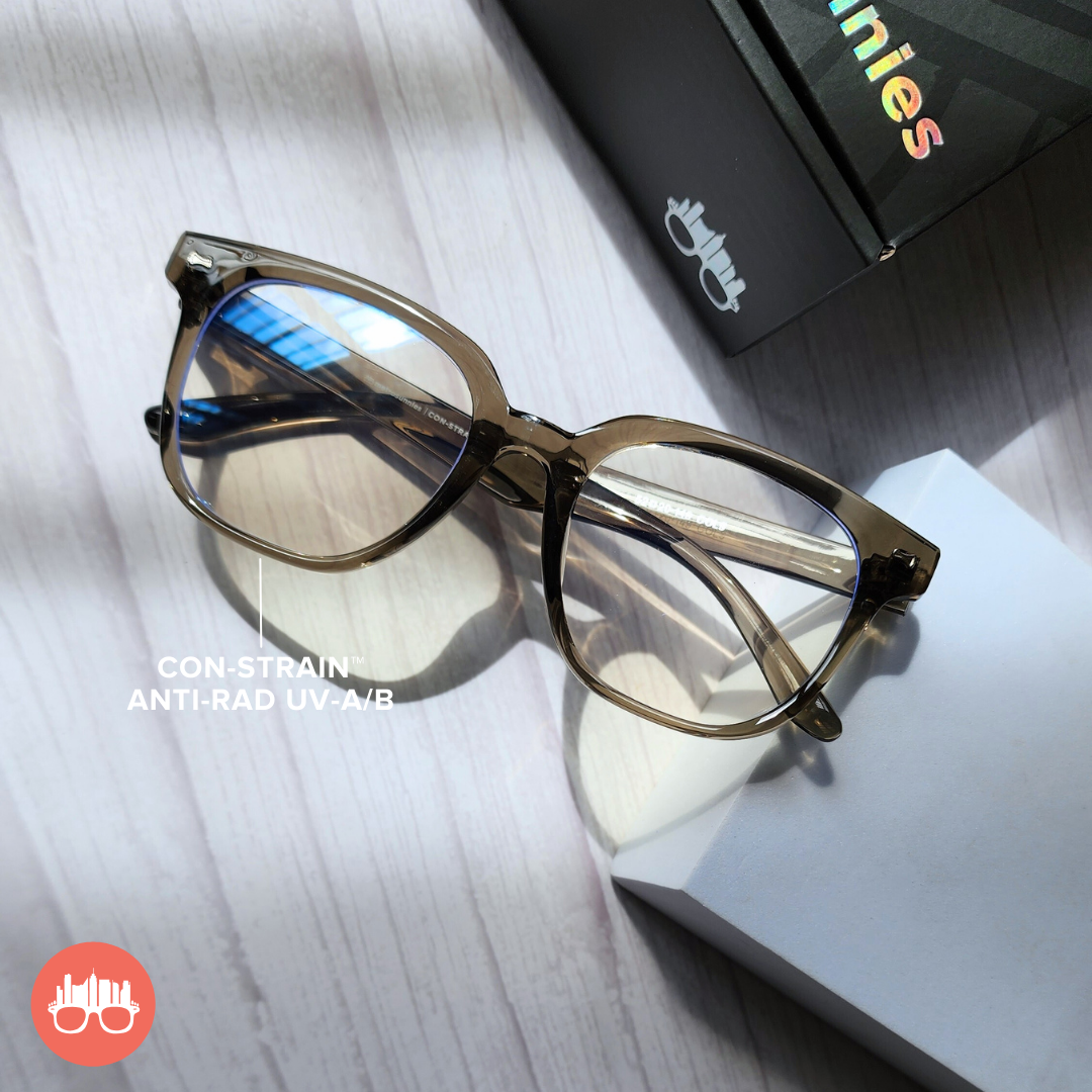 MetroSunnies Percey Specs (Moss) Con-Strain Anti Radiation Eyeglasses